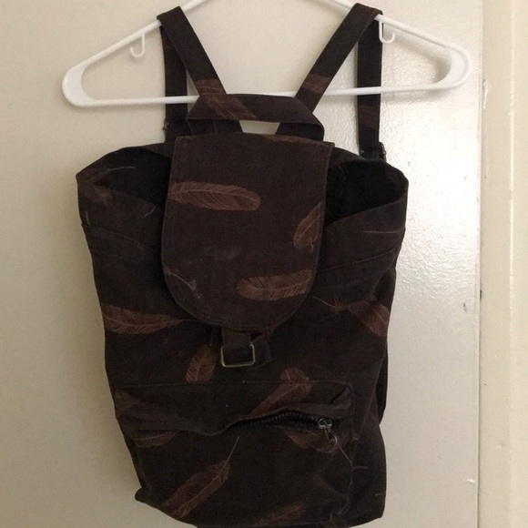 Bags | Hip Feather Backpack | Poshmark